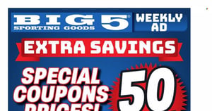 Big 5 Sporting Goods Store - Weekly Ads Online