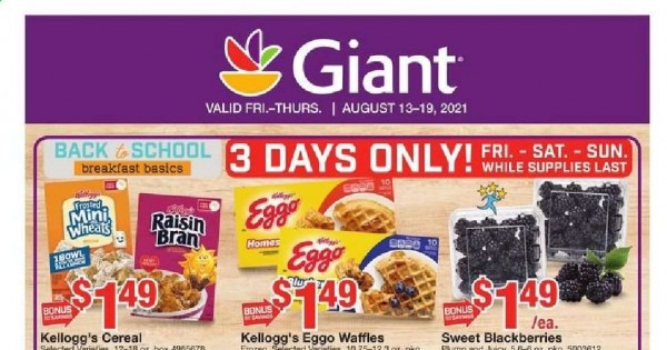 Giant Current Sales - Weekly Ads Online