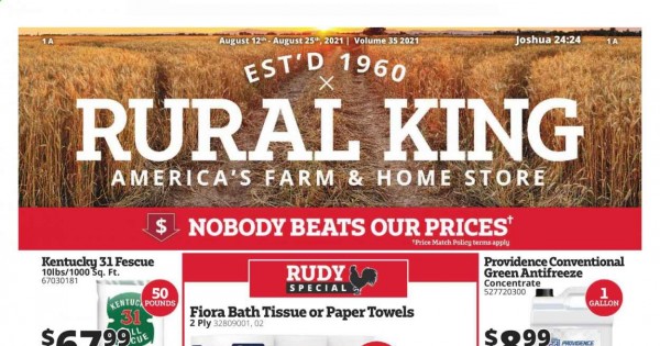 Rural King - America's Farm and Home Store Store - Weekly Ads Online