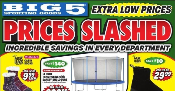 Big 5 Sporting Goods Current Sales - Weekly Ads Online