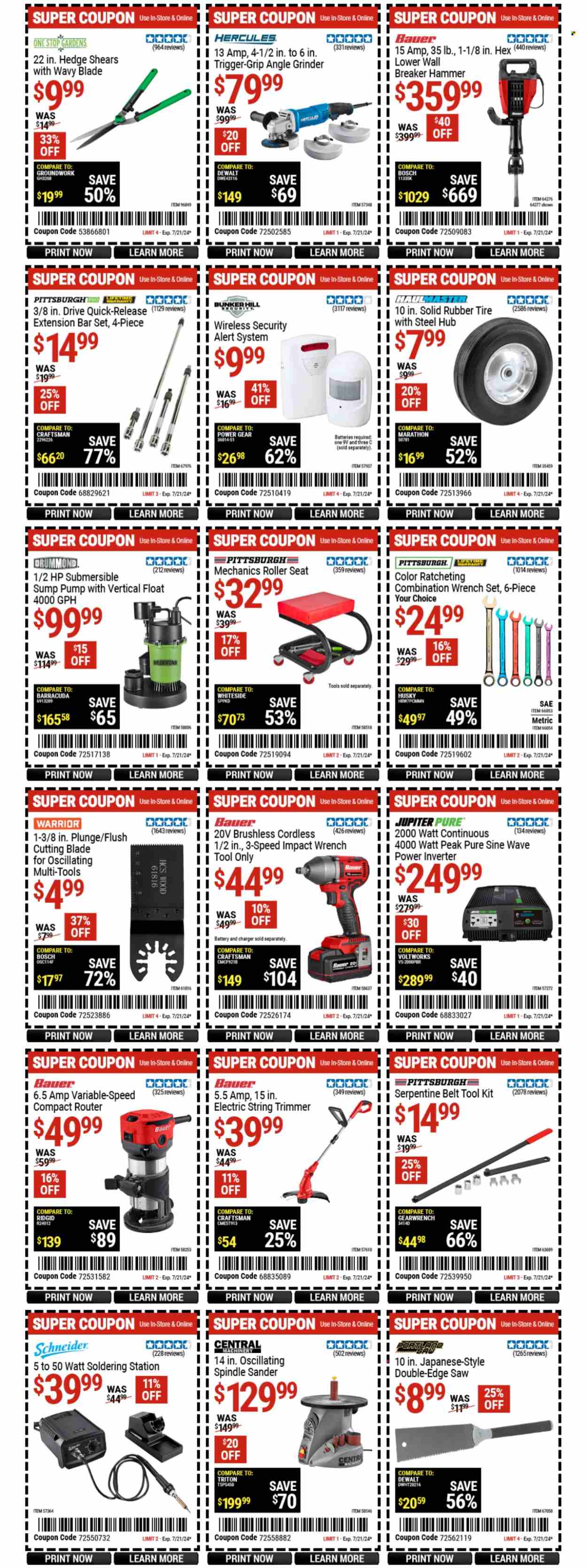 Harbor Freight Current Sales - Weekly Ads Online