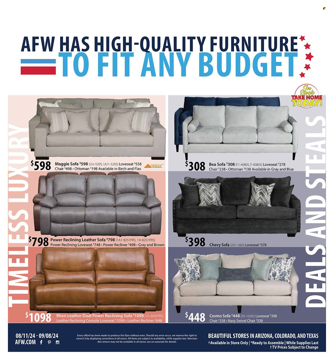 American Furniture Warehouse Current Sales - Weekly Ads Online