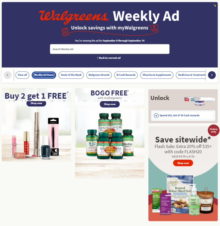 Walgreens Current Sales - Weekly Ads Online