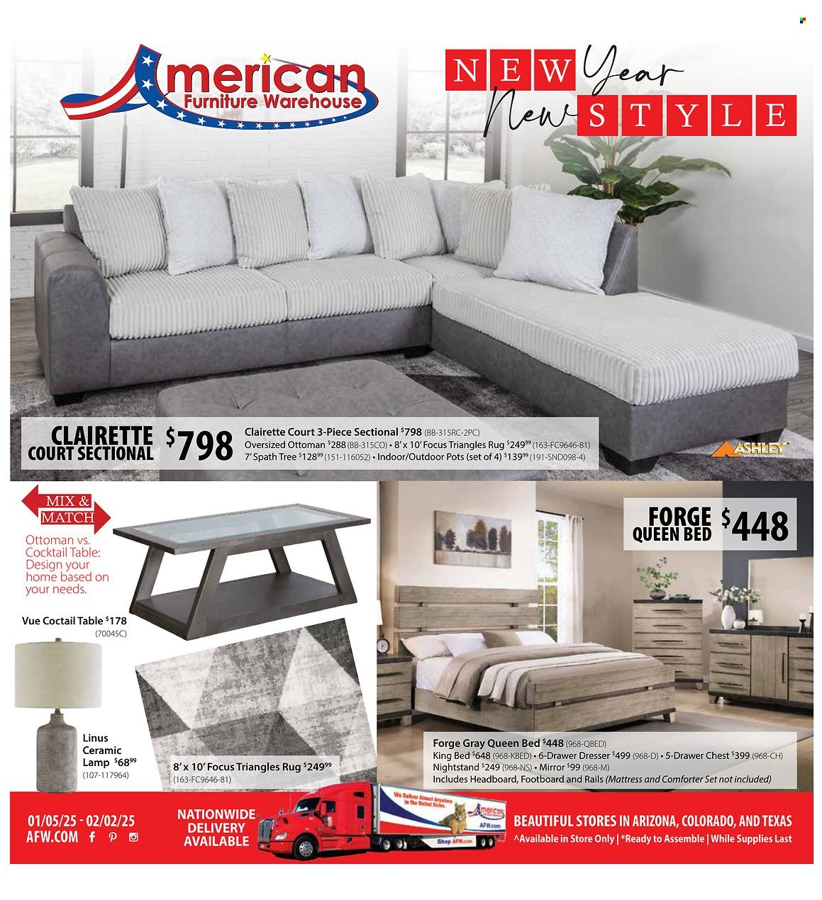 American Furniture Warehouse Current Sales - Weekly Ads Online