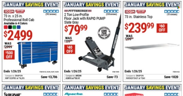 Harbor Freight Current Sales - Weekly Ads Online