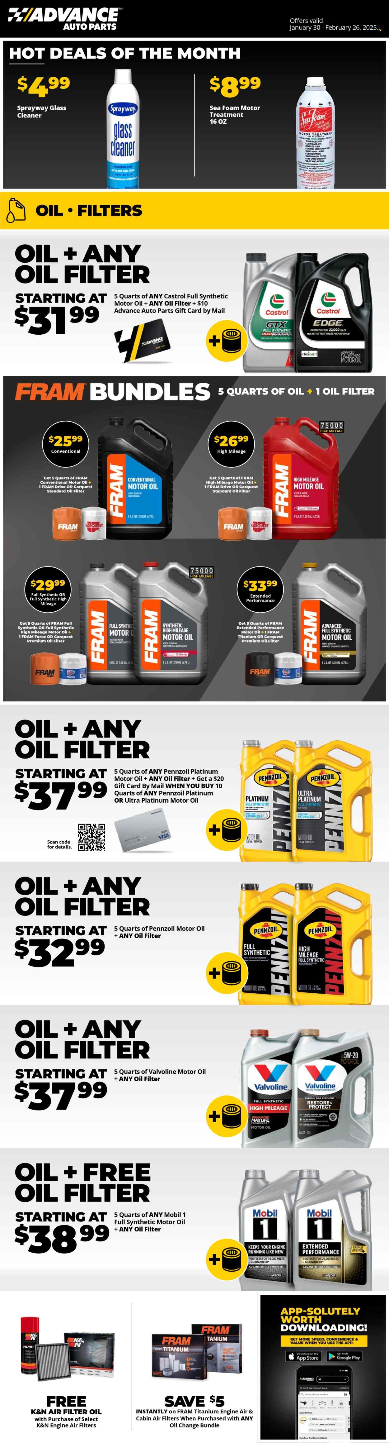 Advance Auto Parts Current Sales - Weekly Ads Online