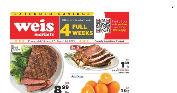 Weis Markets Current Sales - Weekly Ads Online