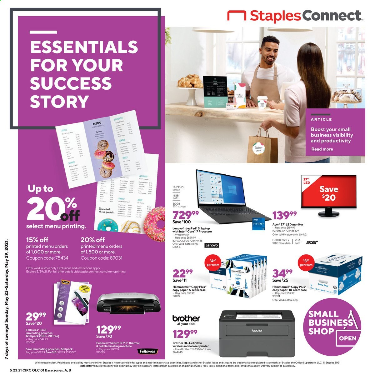 Staples Current Sales - Weekly Ads Online