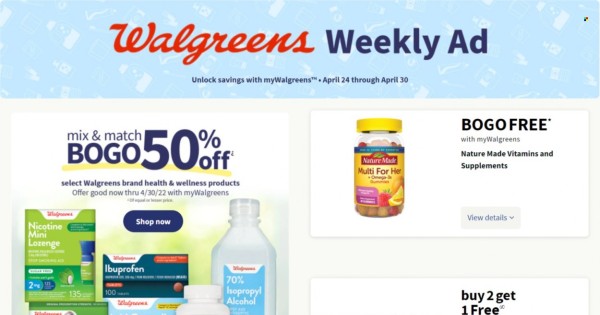 Walgreens Current Sales - Weekly Ads Online