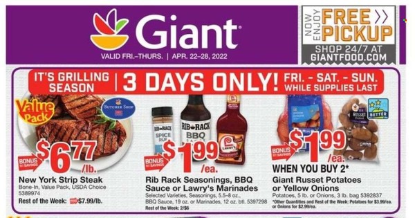Giant Current Sales - Weekly Ads Online