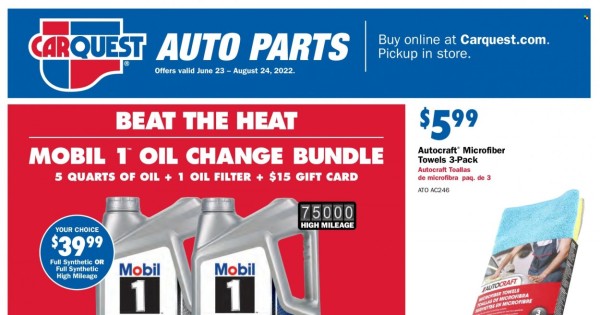 Carquest Auto Parts Current Sales - Weekly Ads Online