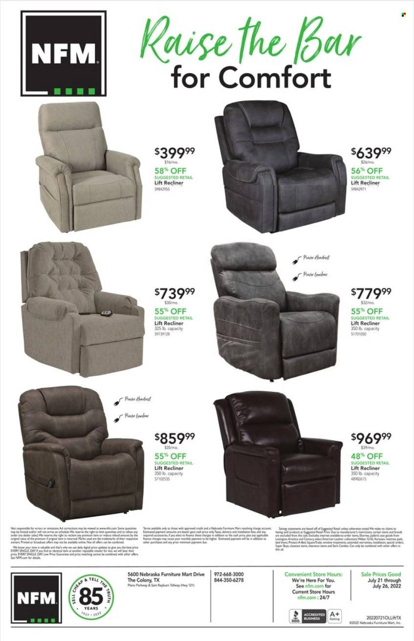 Nebraska Furniture Mart Current Sales - Weekly Ads Online