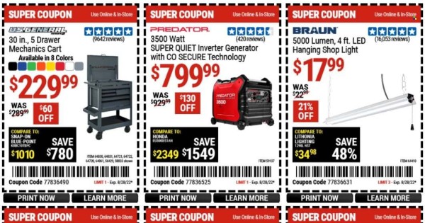 Harbor Freight Current Sales - Weekly Ads Online