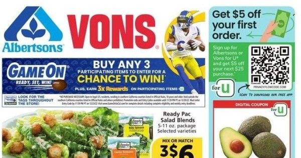 Vons - Grocery and Grocery Delivery Near You Store - Weekly Ads Online