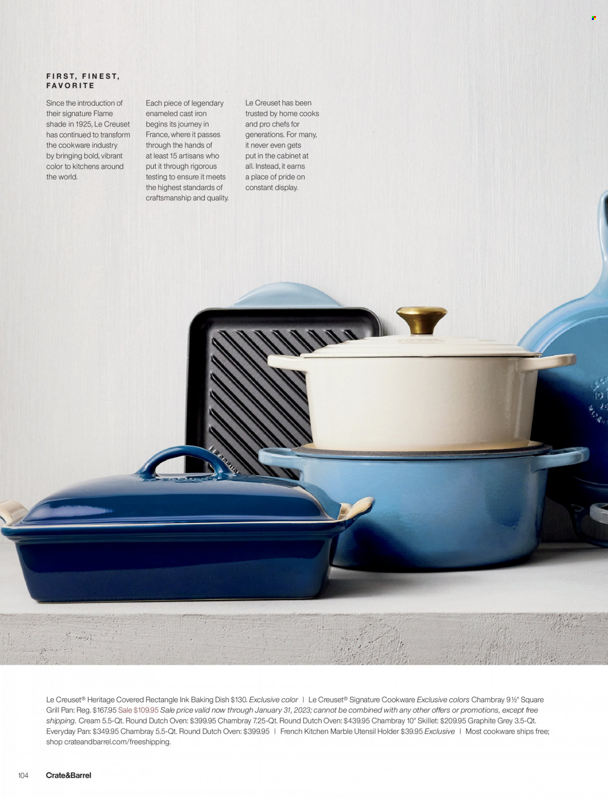 Crate & Barrel Current Sales - Weekly Ads Online
