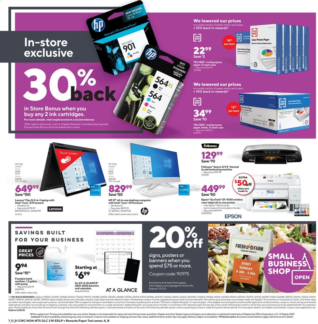 Staples Current Sales - Weekly Ads Online