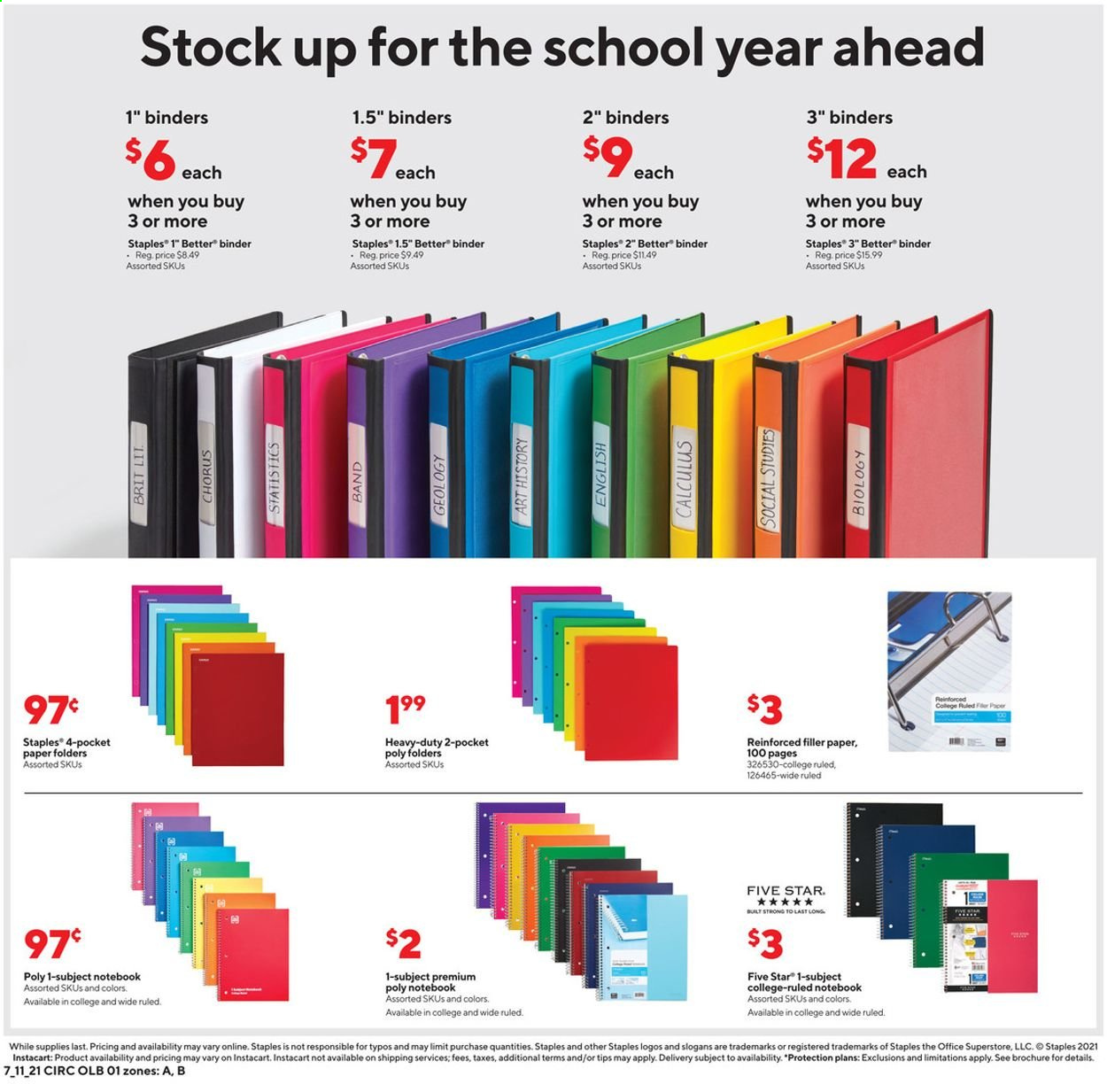 Staples Current Sales - Weekly Ads Online