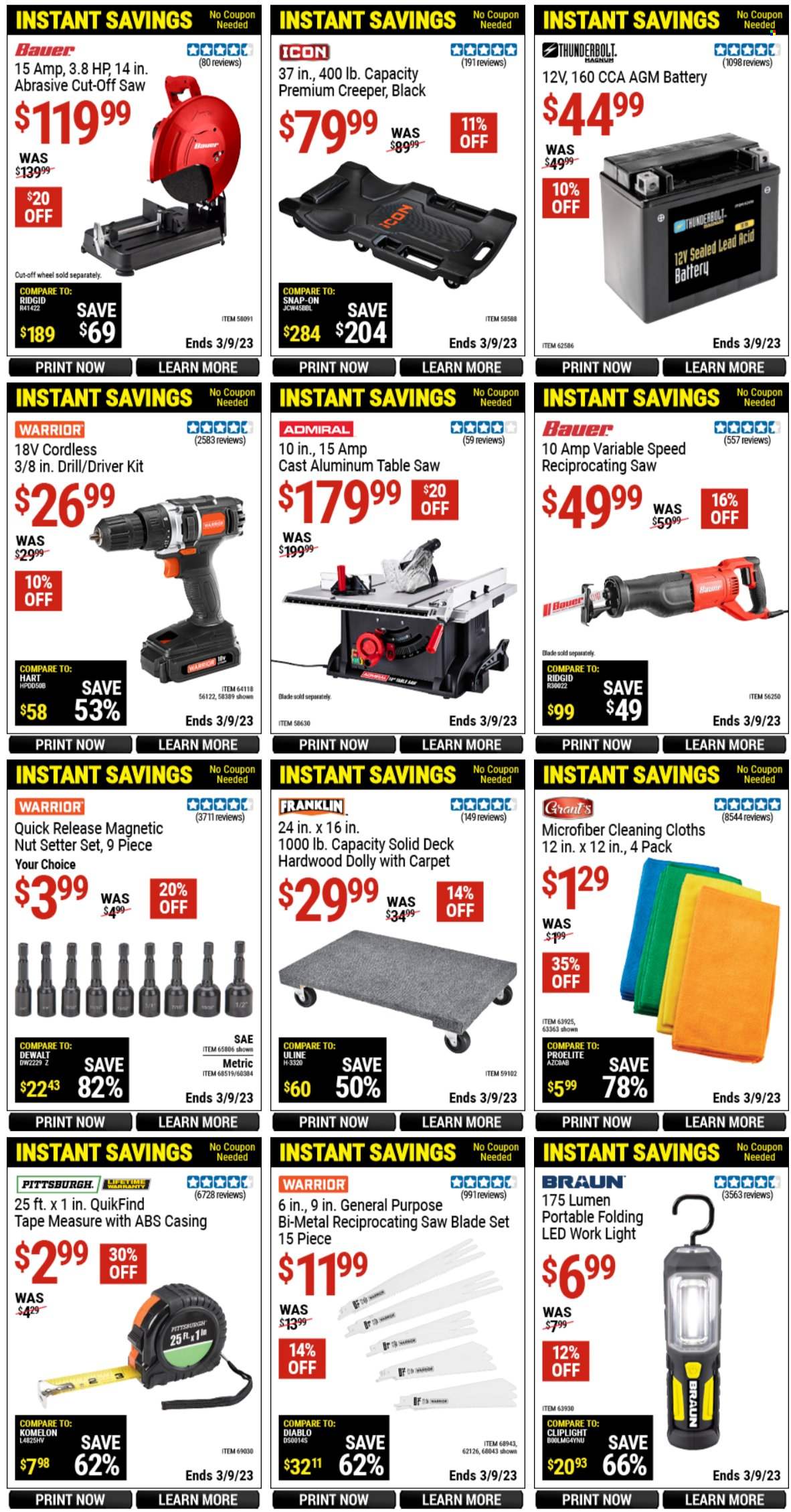Harbor Freight Current Sales - Weekly Ads Online
