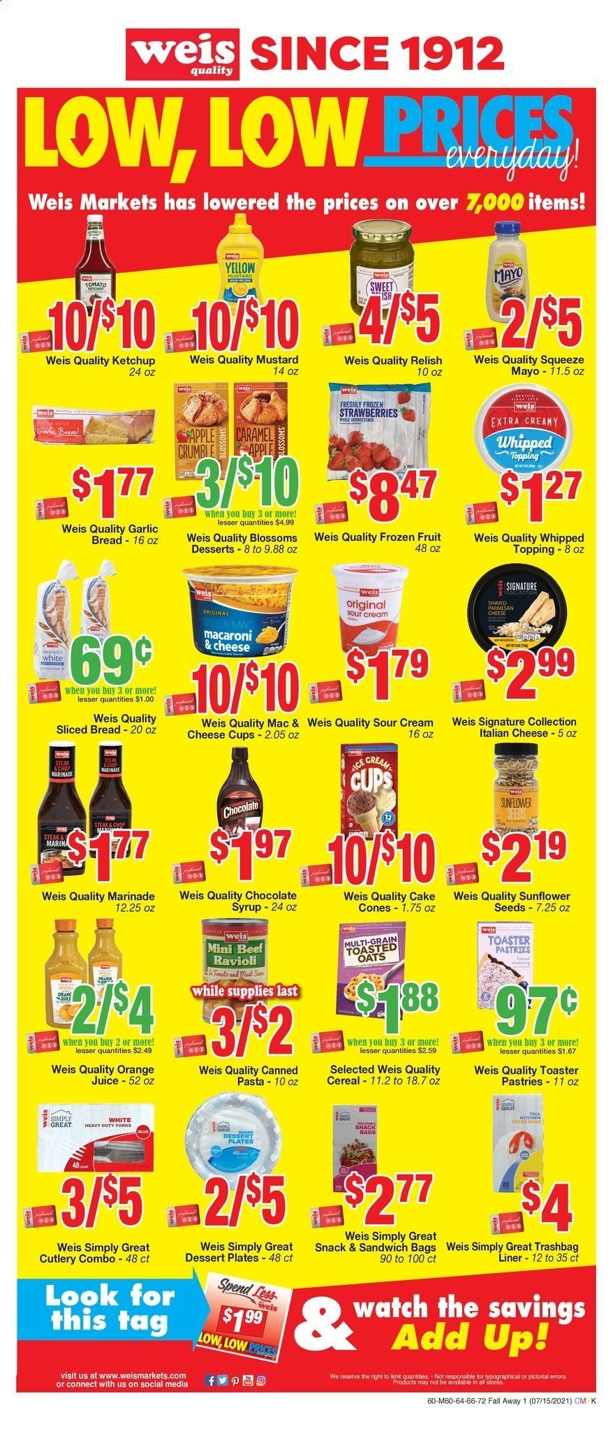 Weis Markets Current Sales - Weekly Ads Online