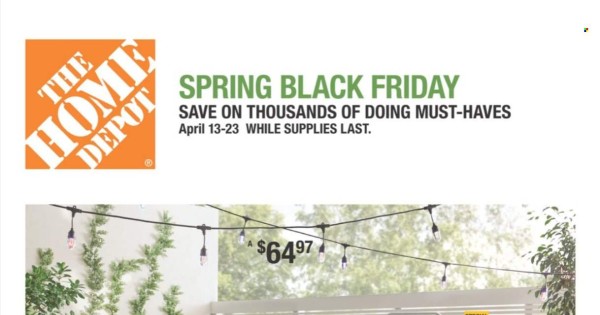 The Home Depot Current Sales - Weekly Ads Online