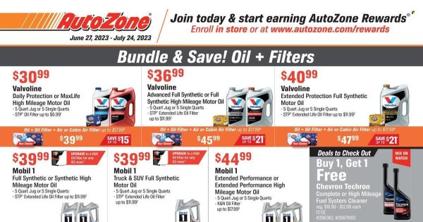 AutoZone Current Sales - Weekly Ads Online