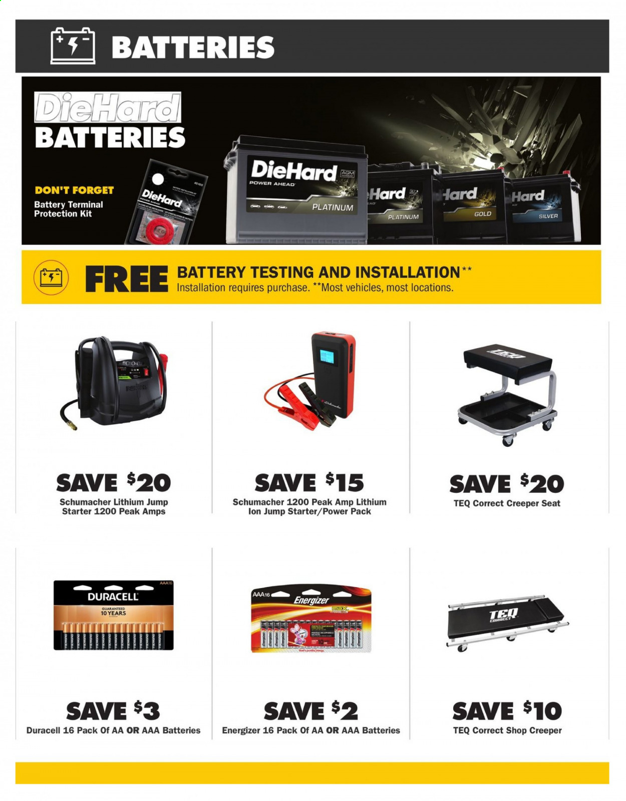 Advance Auto Parts Current Flyer - Weekly Ads Online