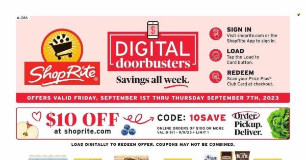 ShopRite Current Sales - Weekly Ads Online